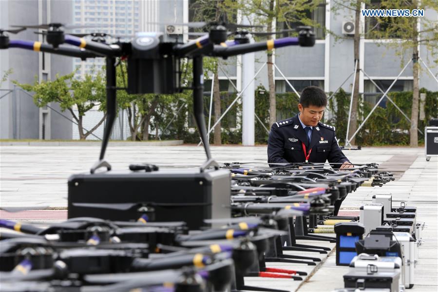 Achievement presentation of police UAV training courses held in Anshan ...