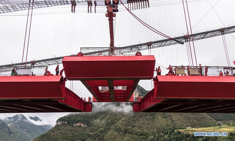 Fenglin major bridge finishes final stage for closure in Xingyi ...