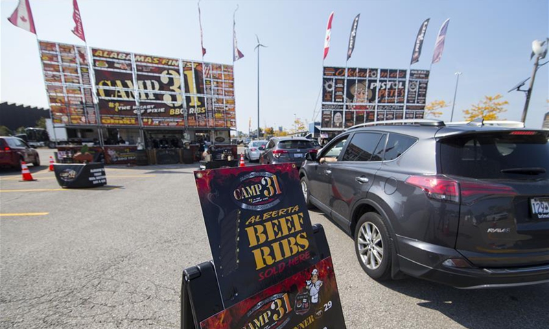 Scarborough Ribfest 2020 drive-thru event held in Toronto - Global Times