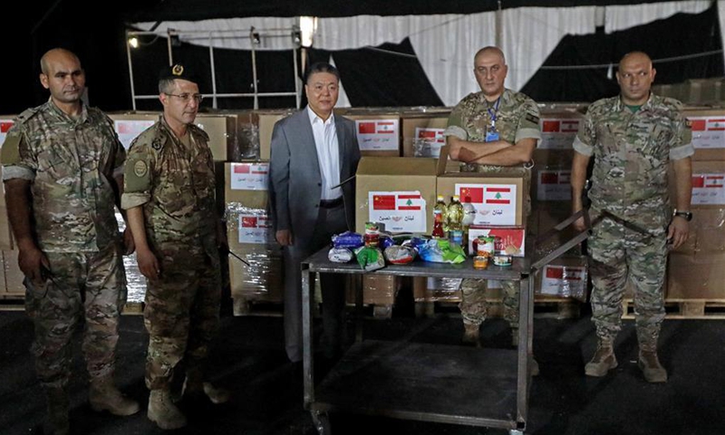 Chinese embassy in Lebanon donates food to people impacted by port ...