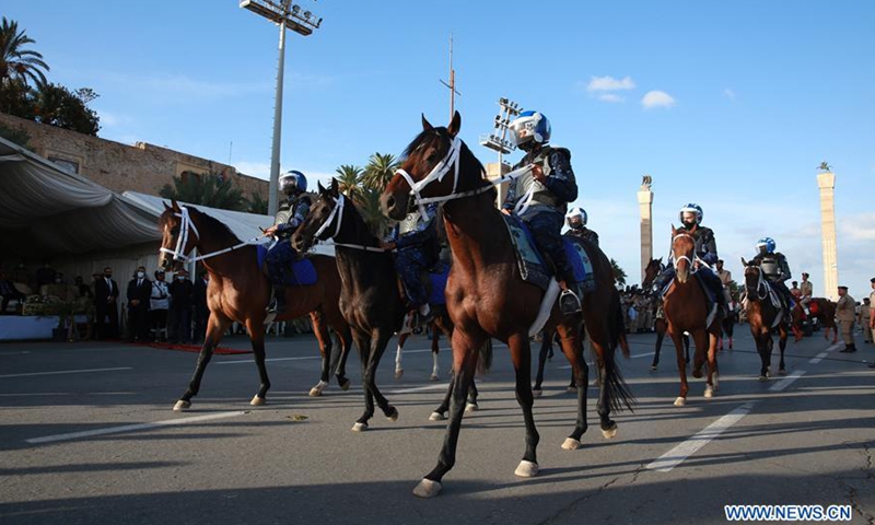Libyan Police Day celebration held in Tripoli - Global Times