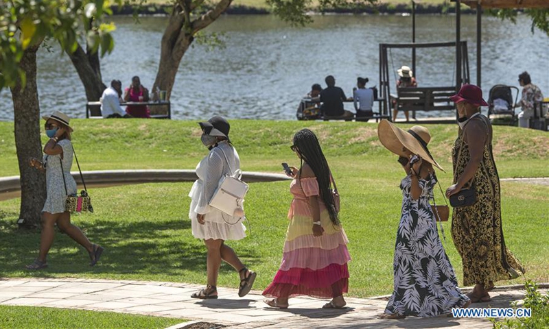 People have fun at park in Johannesburg, South Africa - Global Times