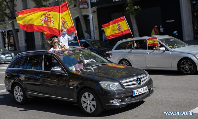 People celebrate National Day of Spain during parade in Madrid - Global ...