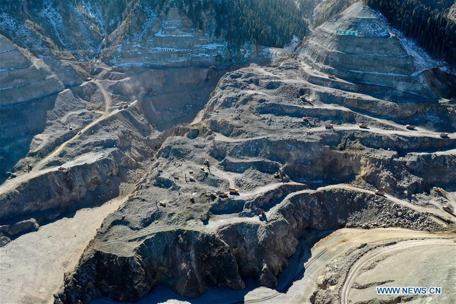 Fukang pumped-storage power station under construction in Xinjiang ...