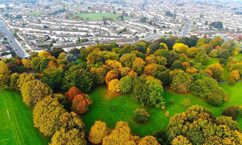 Autumn scenery in Dublin, Ireland - Global Times