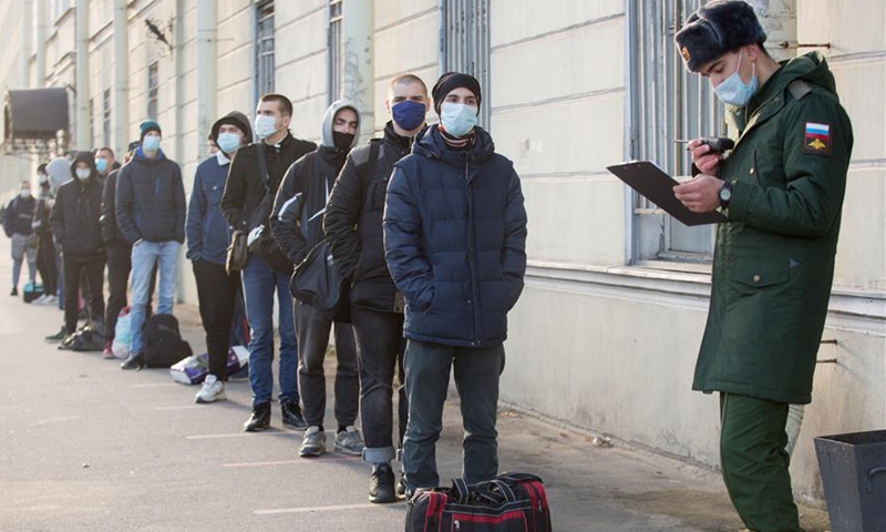 Russia's autumn army recruitment underway - Global Times