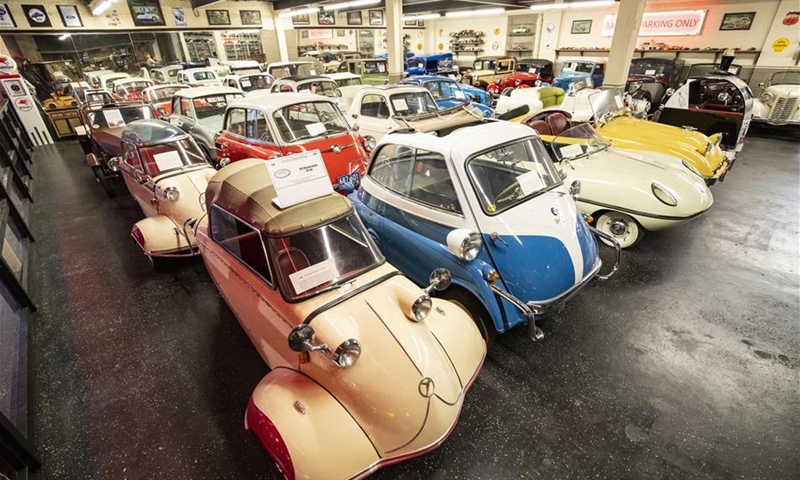 Vehicles seen at Klairmont Kollections in Chicago, US - Global Times