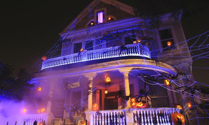 "Ghost Manor" attracts a lot of visitors ahead of Halloween - Global Times