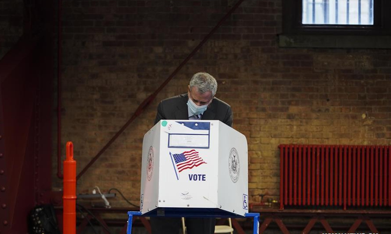 New York State's early voting period runs from Oct. 24 to Nov. 1 ...