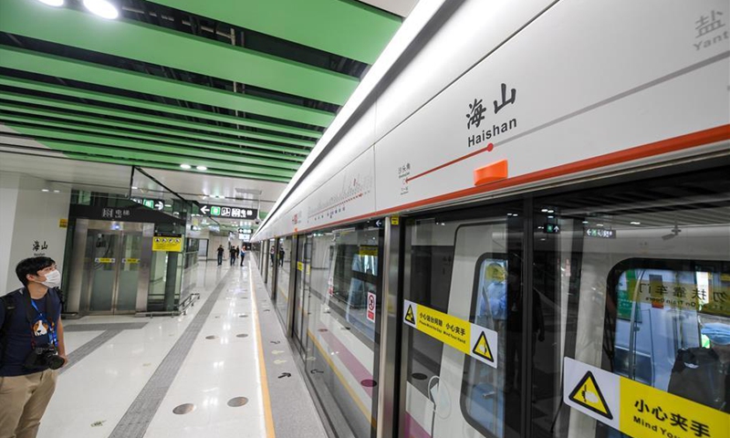 Four new sections of subway put into operation in Shenzhen - Global Times