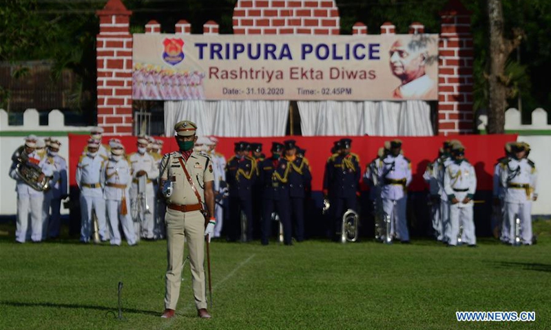 National Unity Day celebrated in Agartala, India - Global Times