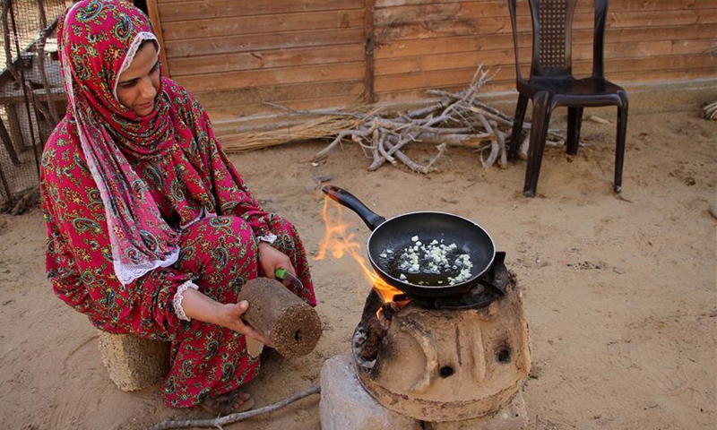 Palestinian workers turn olive oil waste into energy source - Global Times