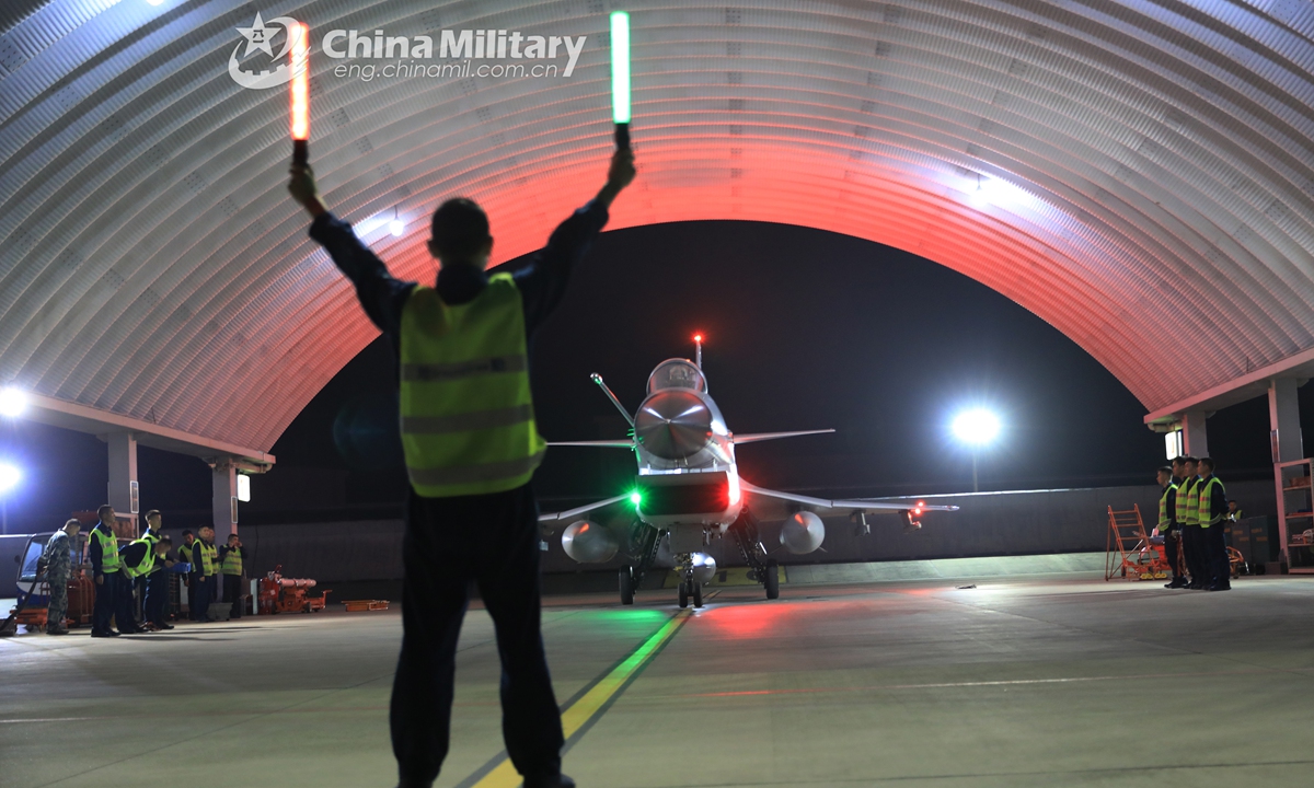 Fighter jets in round-the-clock flight - Global Times