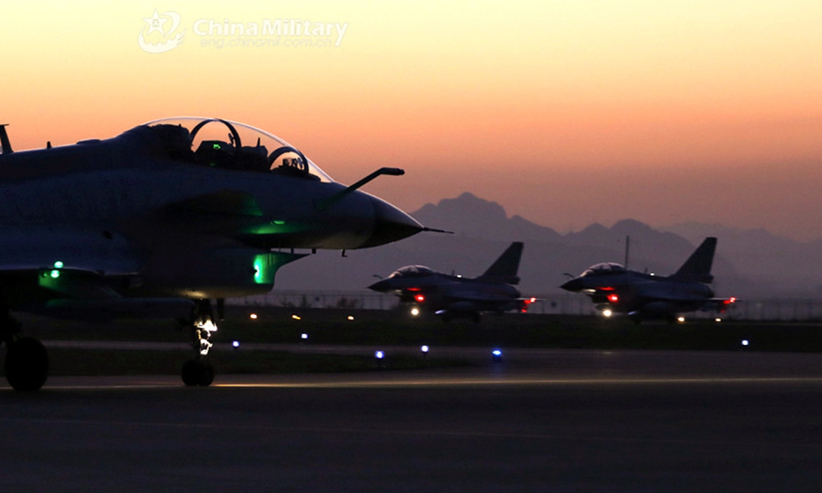 Fighter jets in round-the-clock flight - Global Times