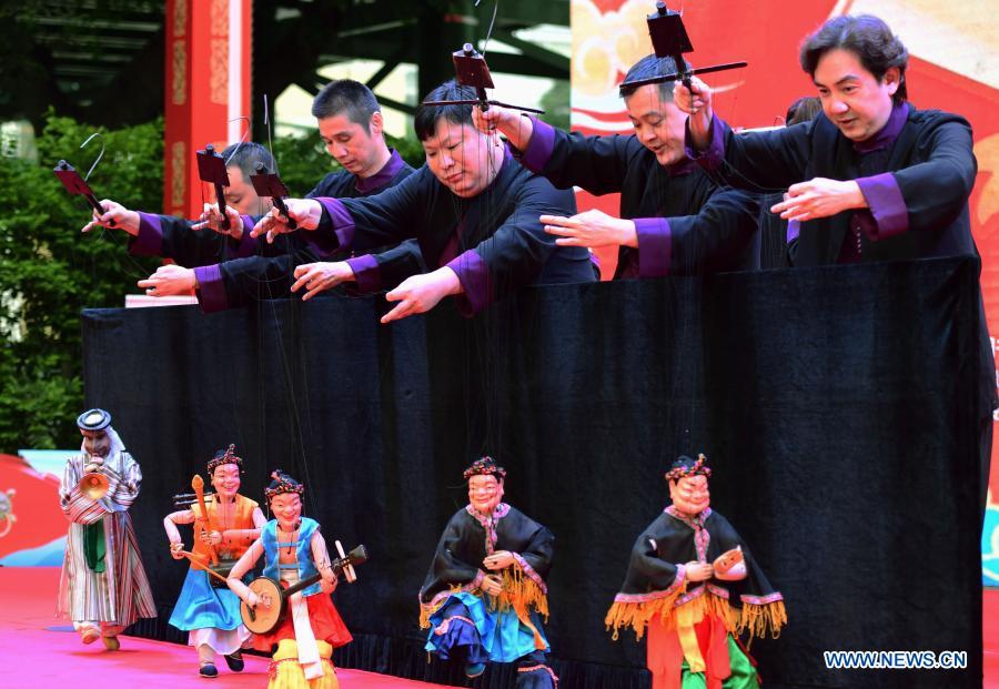 Cross-Strait research activity to help inherit puppet show among ...