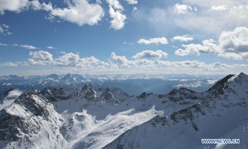 View of Dagu glacier scenic spot in Heishui, Sichuan - Global Times