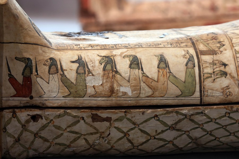 Egypt unveils 100 ancient wooden coffins - Global Times