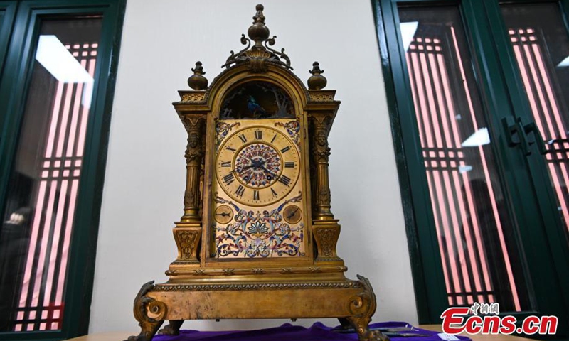Restored ancient clocks unveiled at Shenyang Palace Museum - Global Times