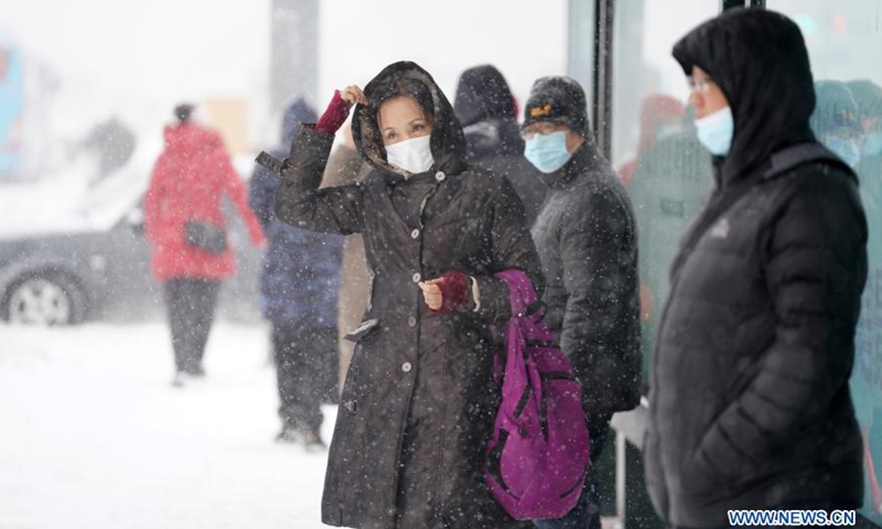 Heavy snow hits northeast China's Heilongjiang - Global Times