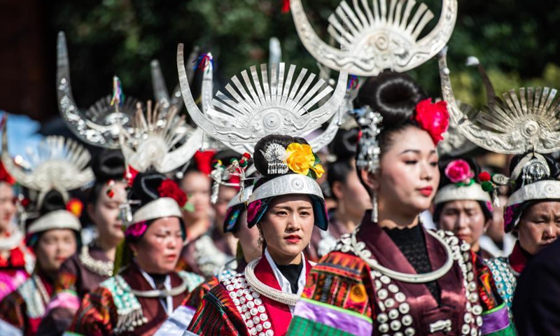 People of Miao ethnic group celebrate Miao New Year in Guizhou - Global ...