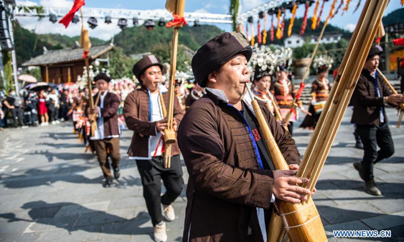 People of Miao ethnic group celebrate Miao New Year in Guizhou - Global ...