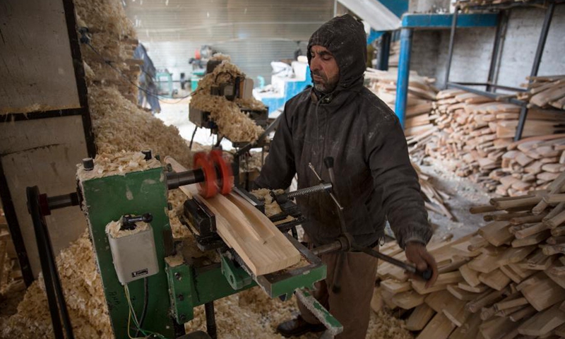 In pics: cricket bat factory in Indian-controlled Kashmir - Global Times