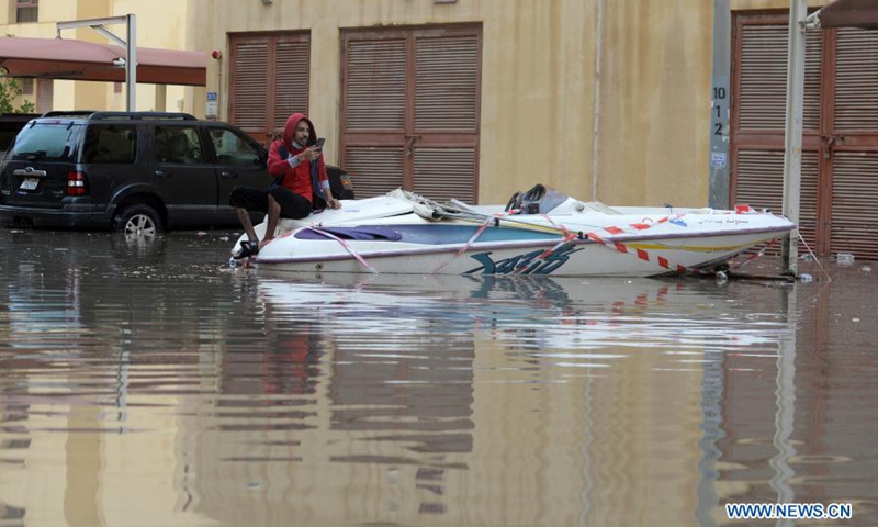 Heavy rains hit Kuwait - Global Times
