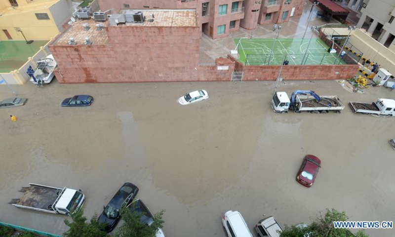 Heavy rains hit Kuwait - Global Times
