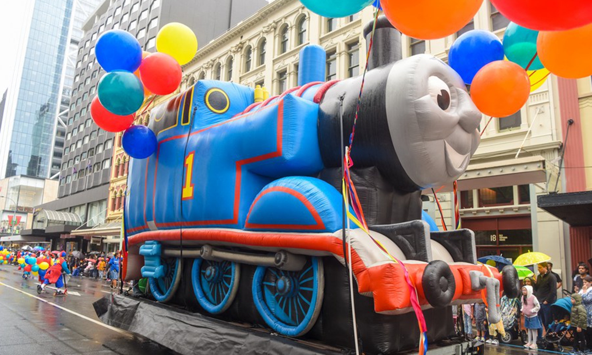 Annual Santa Parade held in Auckland, New Zealand - Global Times