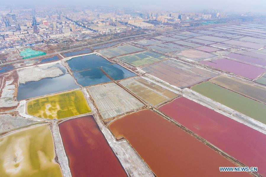 View of salt lake in Yuncheng, Shanxi - Global Times