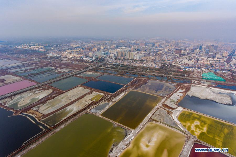 View of salt lake in Yuncheng, Shanxi - Global Times
