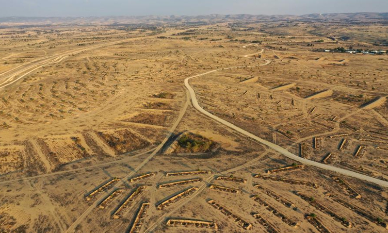 Aerial view of Negev desert near Beersheba, Israel - Global Times