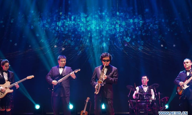 Artists from China Disabled People's Performing Art Troupe give ...