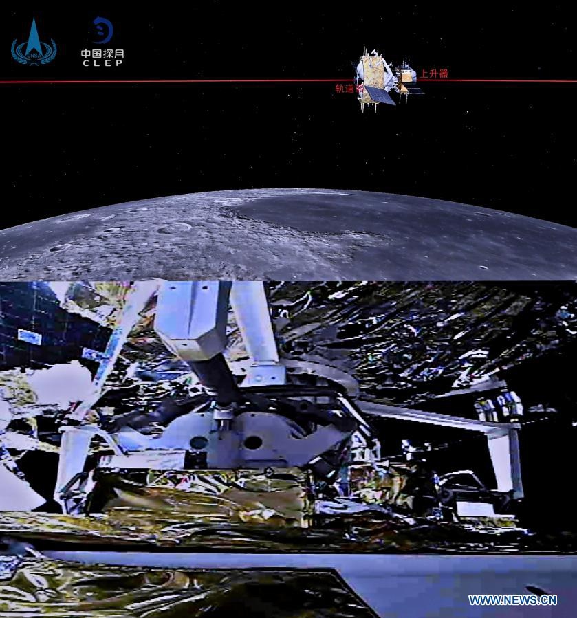 China completes first spacecraft rendezvous, docking in lunar orbit ...