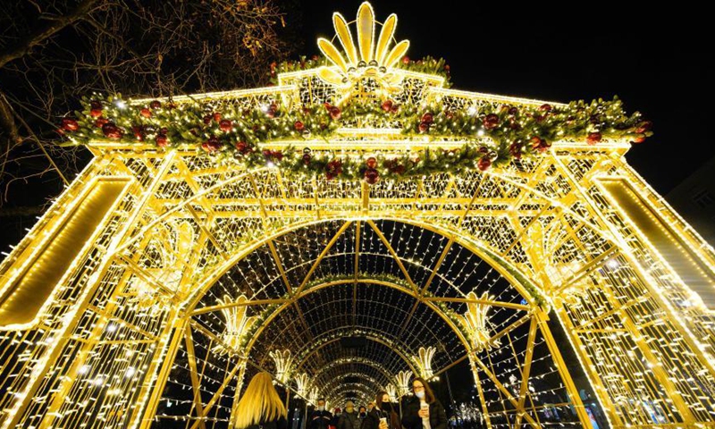 Christmas season opens in Warsaw, Poland - Global Times