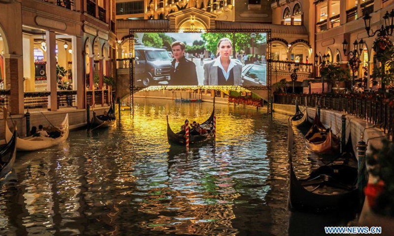Floating cinema launched in Manila, the Philippines - Global Times