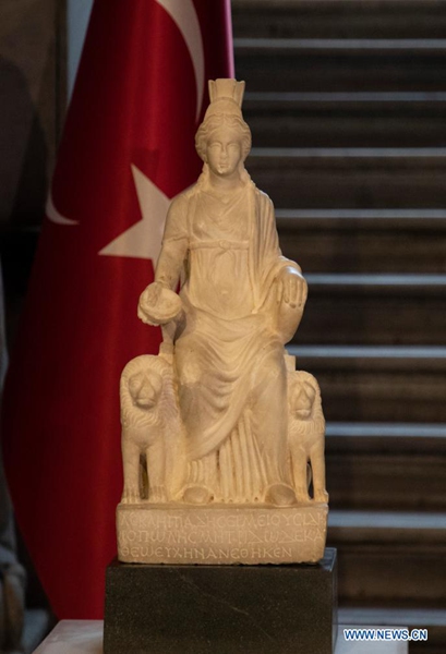 1,700-year-old Cybele statue returns to Turkey after 60 years - Global ...