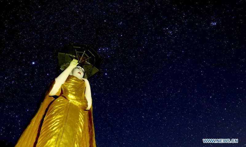 View of starry night on outskirts of Yangon, Myanmar - Global Times
