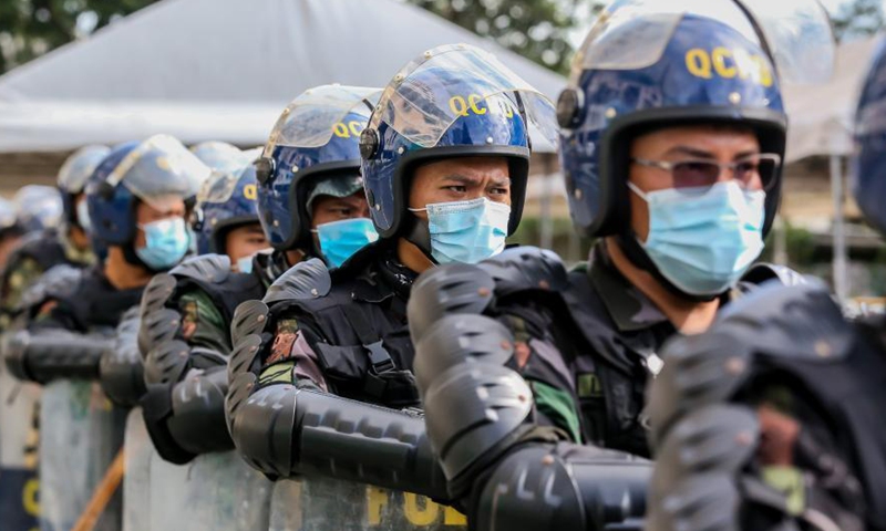 Simulation exercise on anti-terrorism bombing incident in the ...