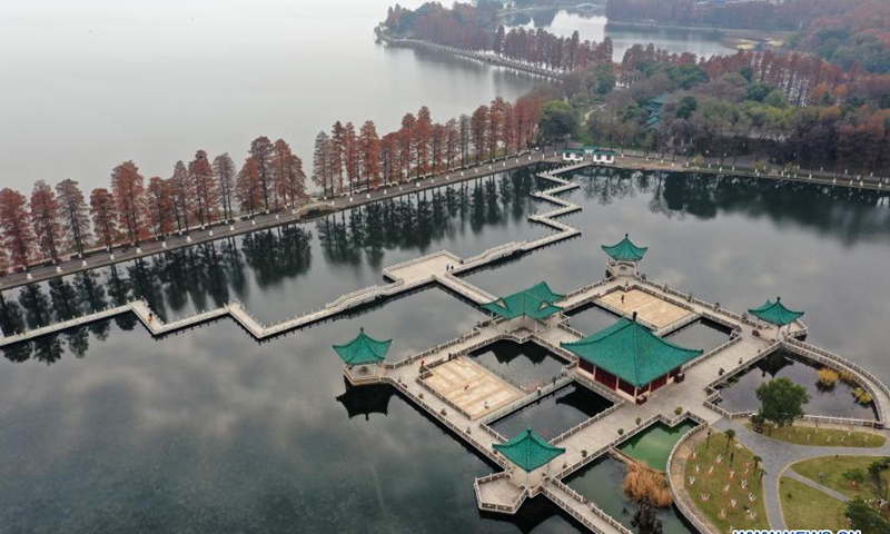 Aerial view of Donghu Lake in Wuhan - Global Times