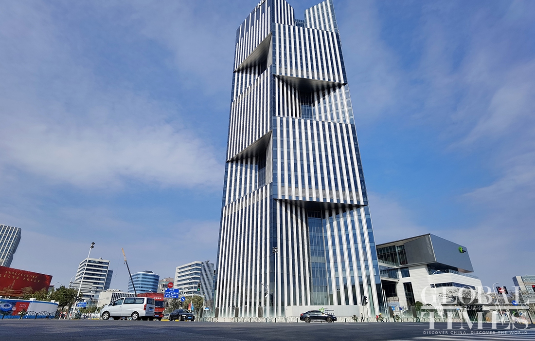 Construction of New Development Bank headquarter initiated by BRICS ...