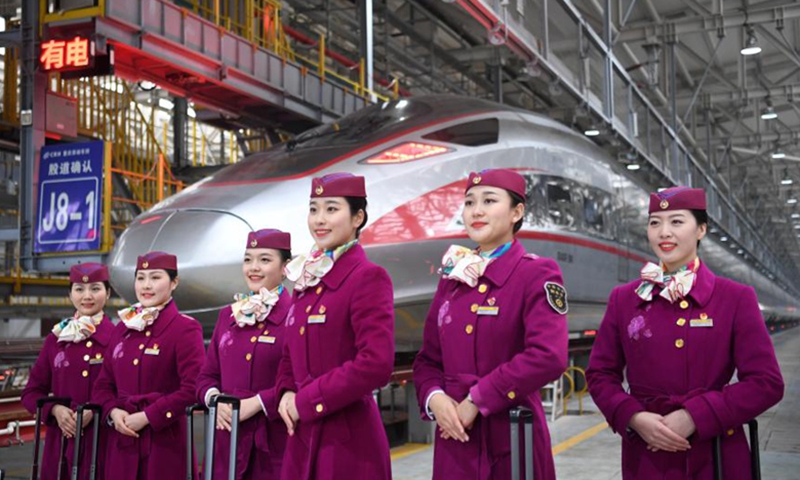 Fuxing bullet train CR400AF makes debut in Chongqing - Global Times