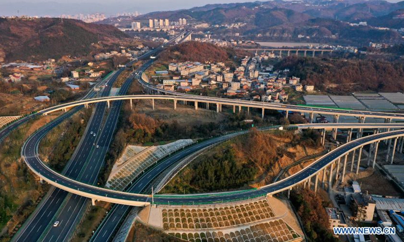 Highway linking Ankang City, Langao County opens to traffic - Global Times