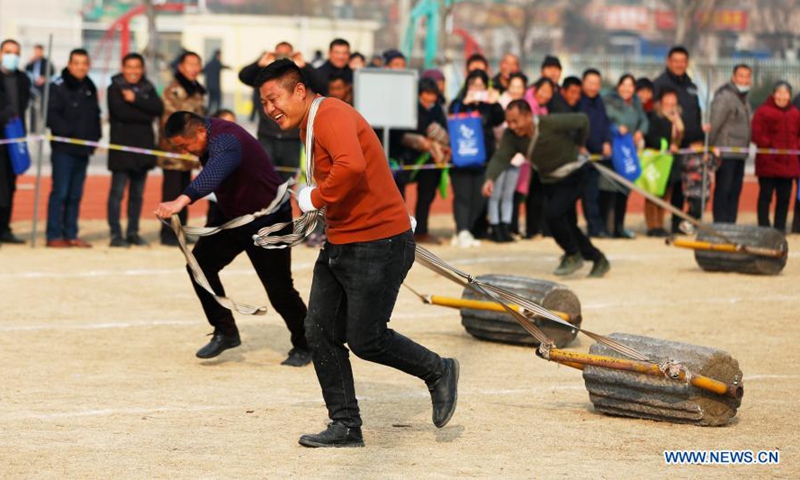 Farmers take part in fun games in Jiangsu - Global Times