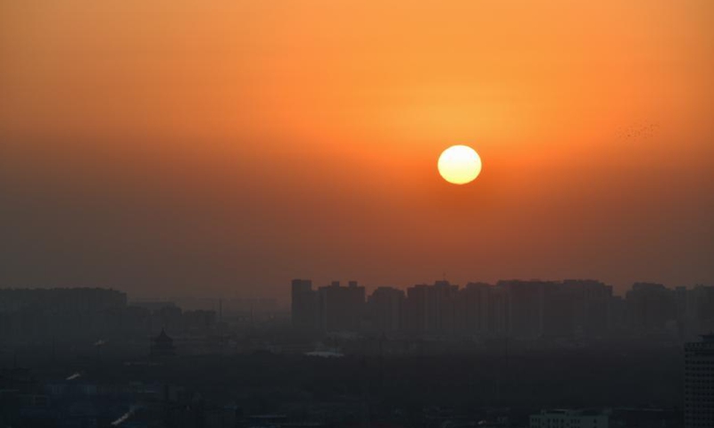 View of sunrise in Beijing - Global Times