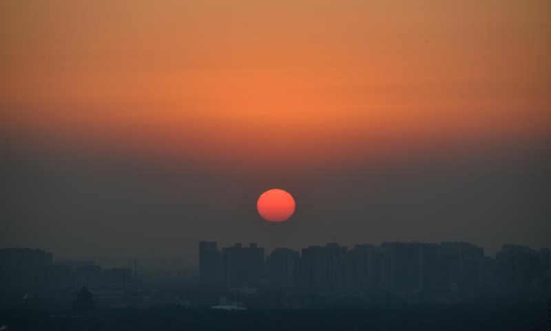 View of sunrise in Beijing - Global Times