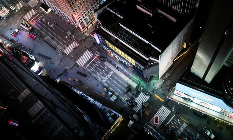 Times Square New Year celebration goes virtual - Global Times