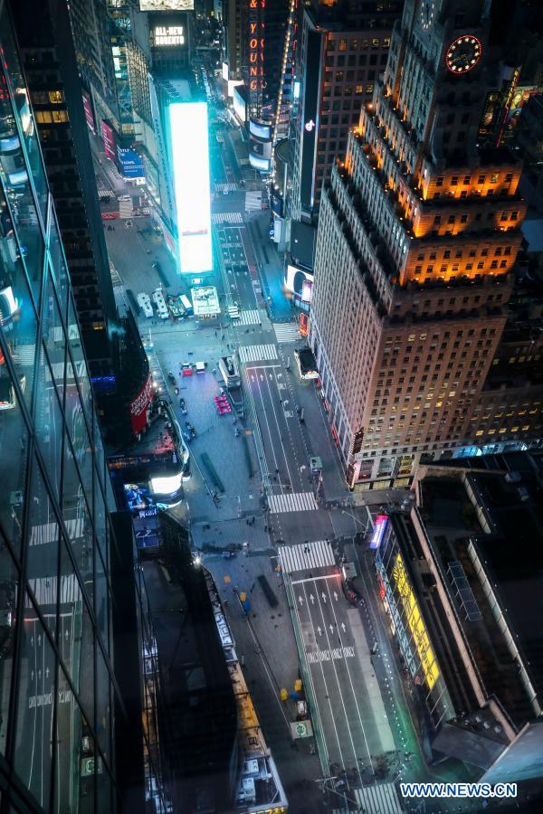 Times Square New Year celebration goes virtual - Global Times