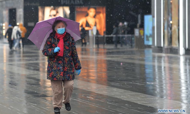 Snow hits China's Chengdu - Global Times