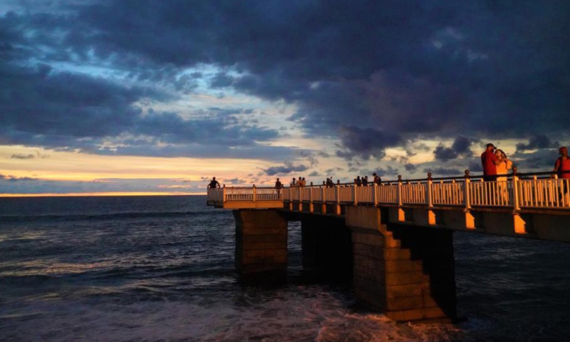 View of Galle Face Green in Colombo, Sri Lanka - Global Times